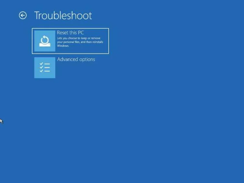 Cómo acceder al Inicio avanzado (WinRE) en Windows 11